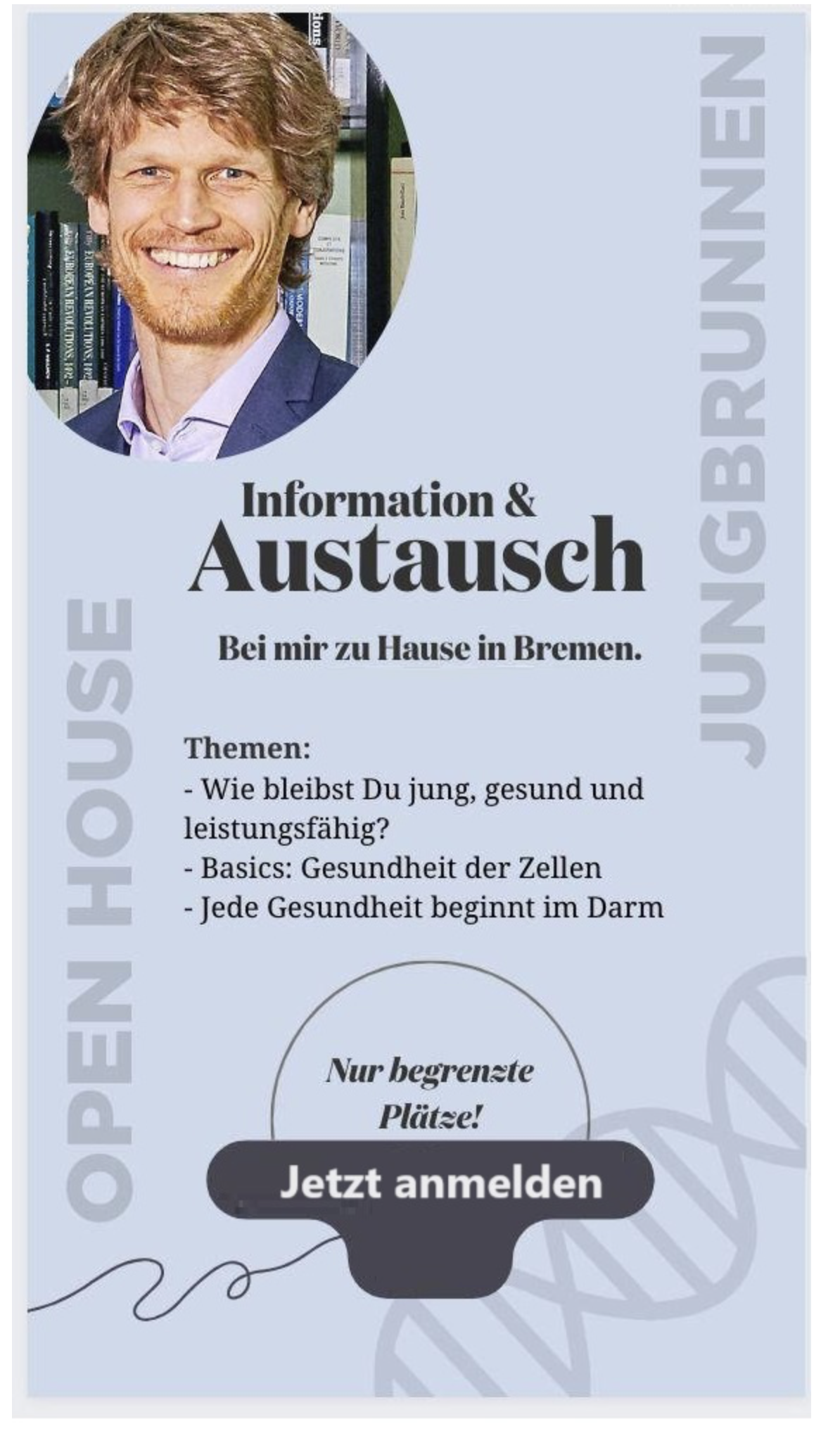 Jungbrunnen-Einladung von Prof. Dr. Voelpel - human-experts.de